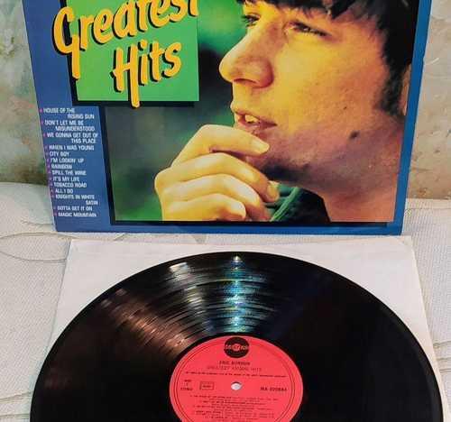 Eric Burdon Greatest Hits 1974 Holl Оригинал LP