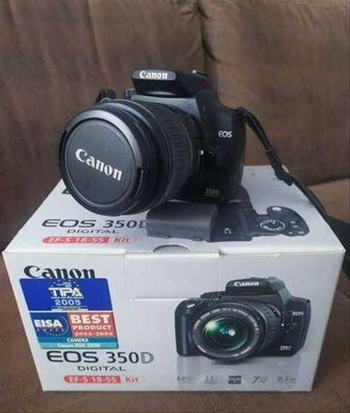 Зеркальная фотокамера Canon EOS 350D