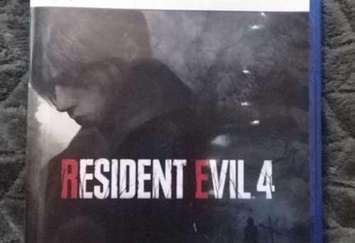 Resident Evil 4 Remake ps5 диск