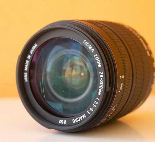 Объектив Sigma 28-300 mm f/ 3.5-6.3 для Nikon