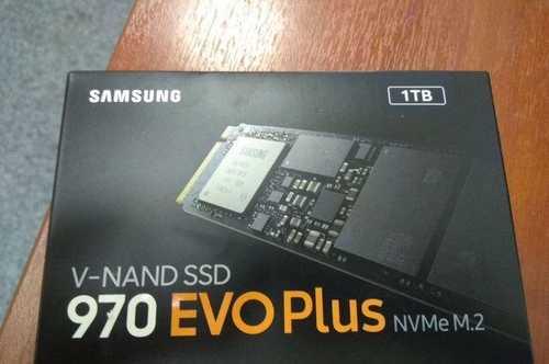 SSD Samsung 970 EVO Plus M.2 NVMe PCIe 1TB новые