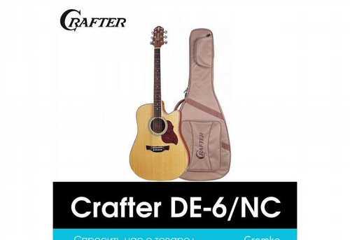 Гитара электроакустическая crafter DE-6/NC