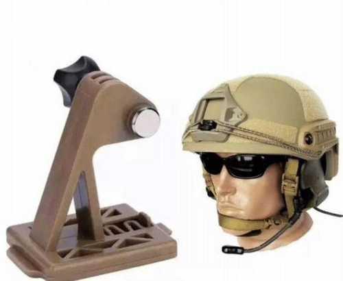 Крепление на военный шлем для камеры