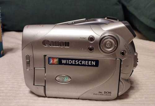 Видеокамера Canon widescreen DC95E