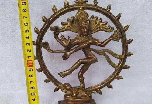 Статуэтка фигурка Шива танцующий, Натараджа бронза
