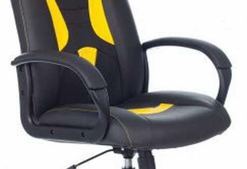 Кресло компьютерное Zombie viking-8 черно-желтое