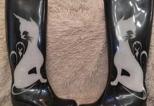 Резиновые сапоги женские 38, 39 размер