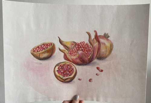 А3 рисунки академическая живопись натюрморты