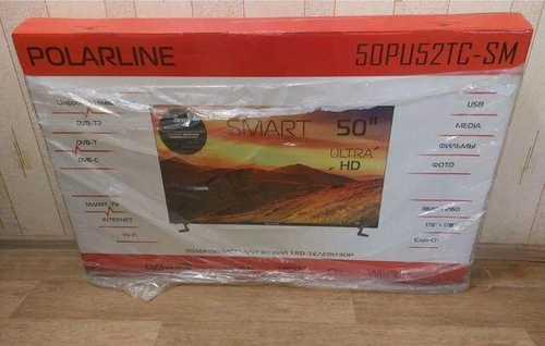 Телевизор polarline 50", Ultra HD 4K