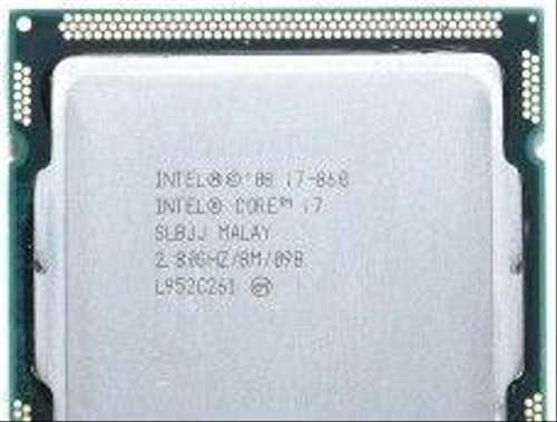 Процессор intel core i7 860