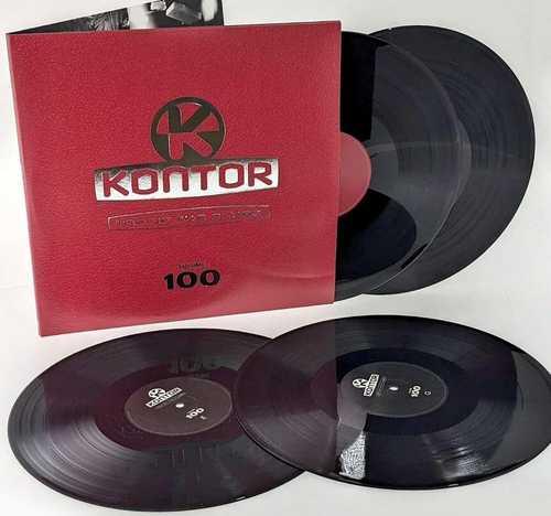 Пластинка kontor TOP OF THE clubs volume 100 (4LP)