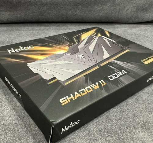 Оперативная память Netac Shadow II 32Gb DDR4 новая