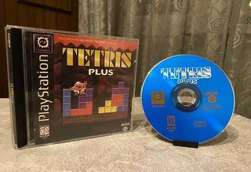 Tetris Plus Sony PS1 игра штамповка стародел