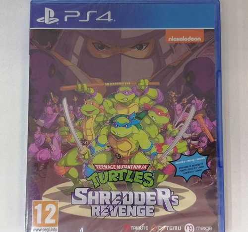 Игpa turtles Shredder"s Revenge (рs4)