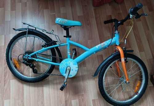 Велосипед для девочки bTwin 20 дюймов