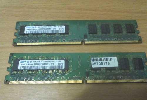 Планка памяти DDR2 1 Gb