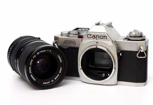 Canon AV-1 + Canon FD Zoom 35-70mm f4