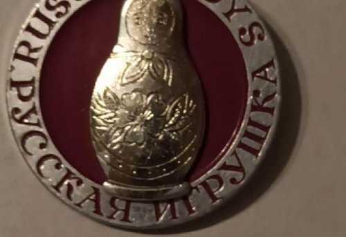 Значок русская игрушка