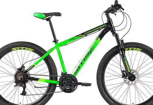 Велосипед sitis crosser HD 27,5" (2023) Black-Gree