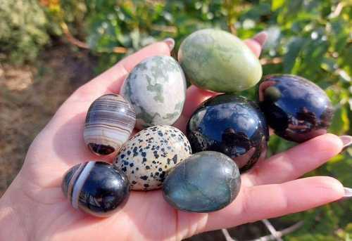 Минералы камни в форме яйца (йони)