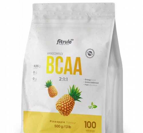 Fitrule bcaa Powder, 500 гр (Ананас)