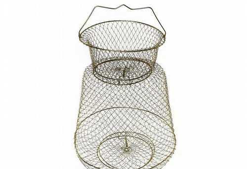 Садок рыболовный металлический (диаметр 30 см)