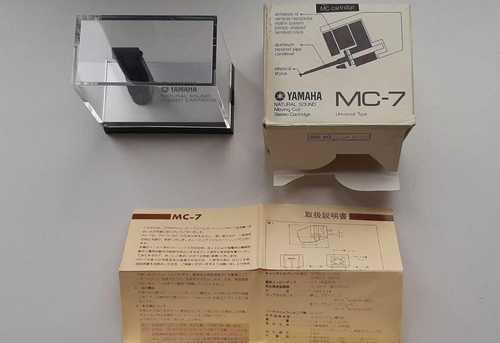 Упаковка от звукоснимателя Yamaha MC-7