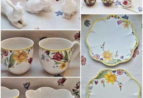 Посуда villeroy Boch тарелки кружки фигурки чашки