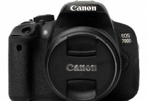 Фотоаппарат комиссионный Canon EOS 700D Kit 18-55m