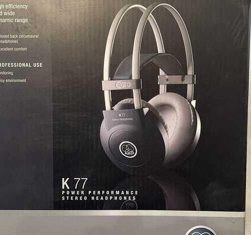 Наушники AKG 77 новые