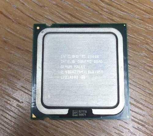 Процессор Core Quad Q6600 4 ядра 105w socket 775