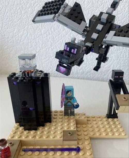 Конструктор lego Minecraft 21151 Последняя битва