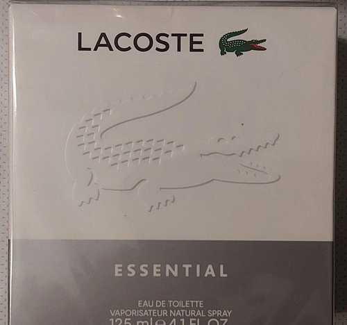 Туалетная вода мужская Lacoste Essential, 125 мл