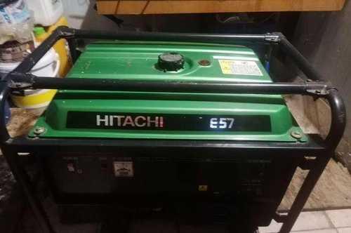 Продам генератор бензиновый hitachi E57