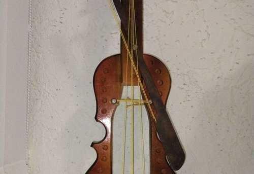 Сувенир,скрипка деревянная СССР, винтаж, редкость