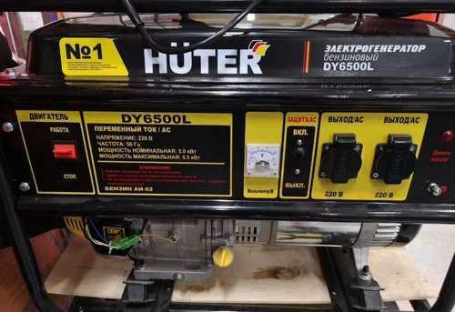 Электрогенератор DY6500L Huter