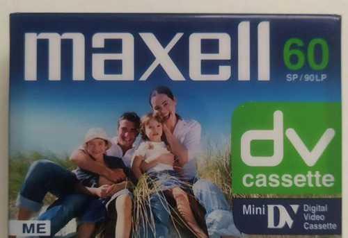 Кассета Видеокассета maxell mini DVM 60