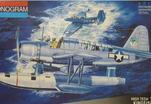 Monogram 1/48 Vought OS2U Kingfisher + полный фарш
