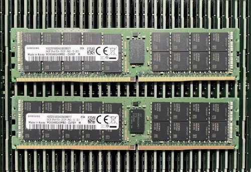 64GB PC4-2933Y samsung DDR4 / M393A8G40MB2-CVF