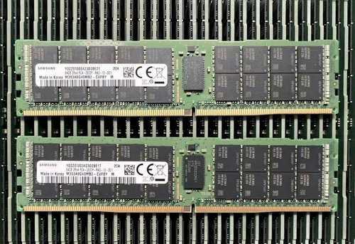 64GB PC4-2933Y samsung DDR4 / M393A8G40MB2-CVF