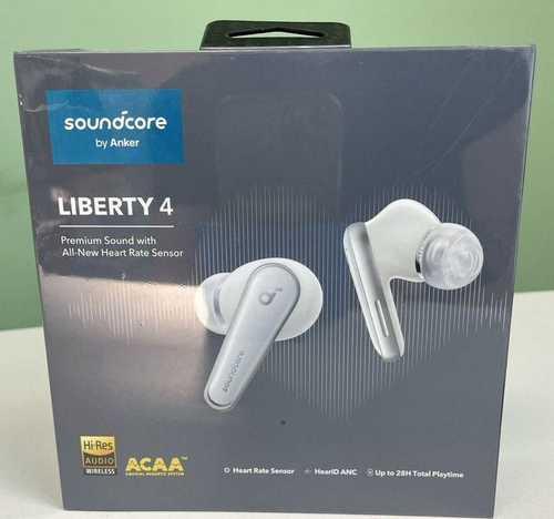 Anker Soundcore Liberty 4 White новые/оригинал