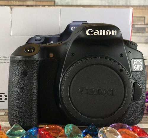 Фотоаппарат Canon EOS 60D body. 1227 кадров (A445)