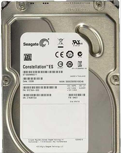 Жесткий диск 1Tb Seagate ST1000NM0011 SATA 3.5