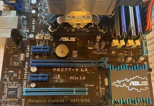 Материнская плата asus с процессором i5 3570k