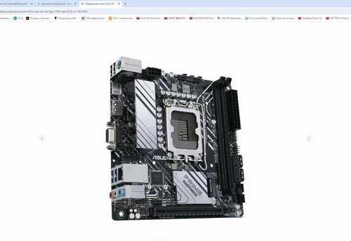 Asus prime H610I-plus D4 LGA 1700