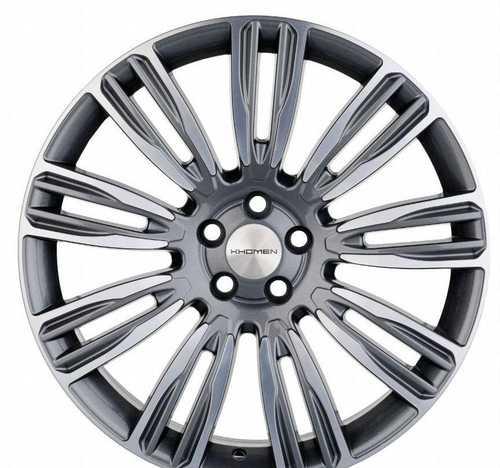 Khomen Wheels KHW2004 8.5x20 5x108 ET45 DIA63.3 Gray-FP