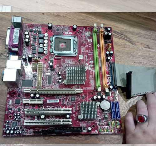 Материнская плата msi 775 сокет