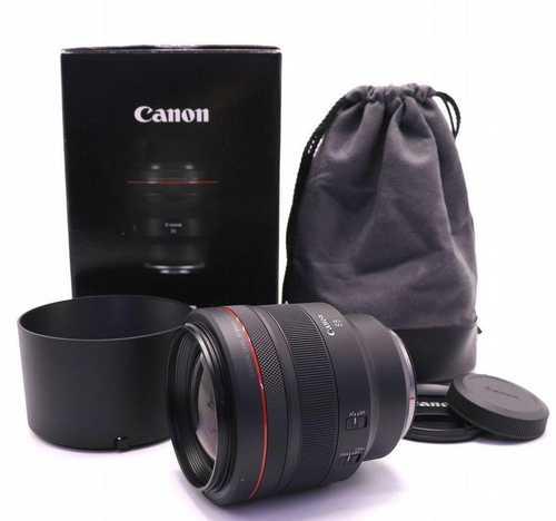 Canon RF 85mm f/1.2L USM в упаковке