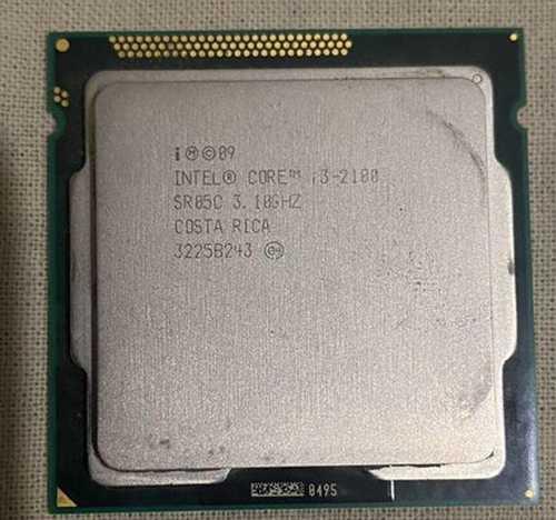 Процессор intel core i3 2100