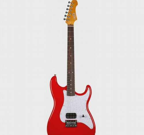 Электрогитара JET Guitars JS-400 Stratocaster Hard Tail Red